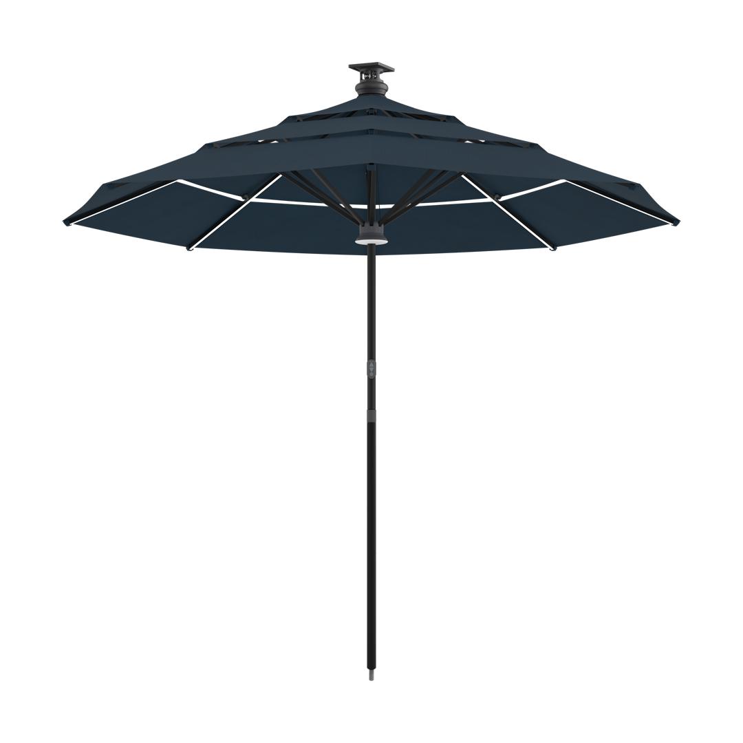 Above Height 2 Premium Series 10ft Smart Umbrella with 8pcs Rib Lights ...